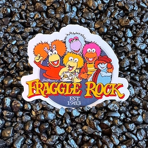 Fraggle Rock Sticker - Etsy