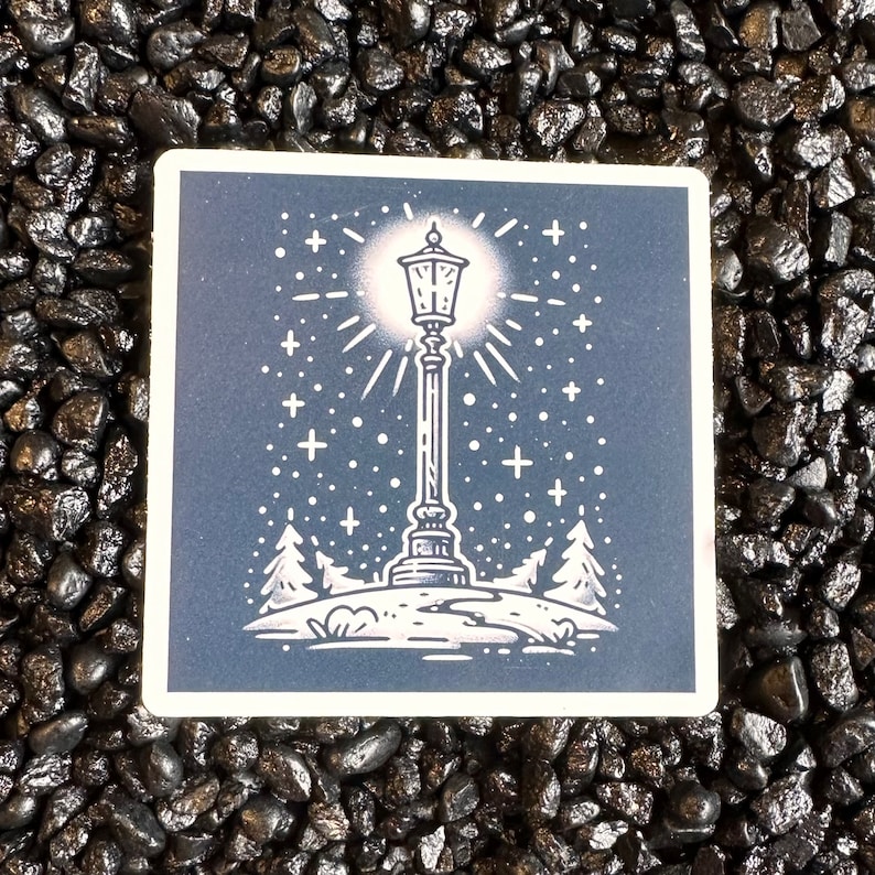 Narnia Lamp Post Sticker - Etsy