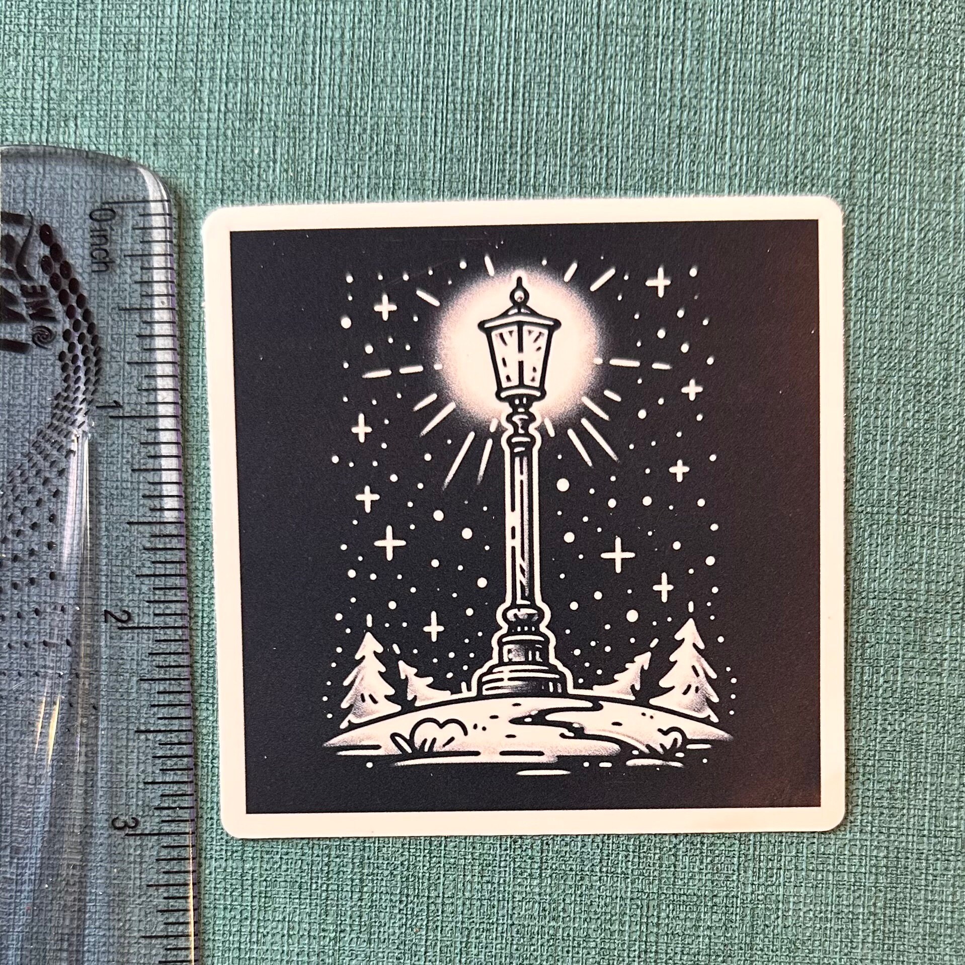 Narnia Lamp Post Sticker - Etsy