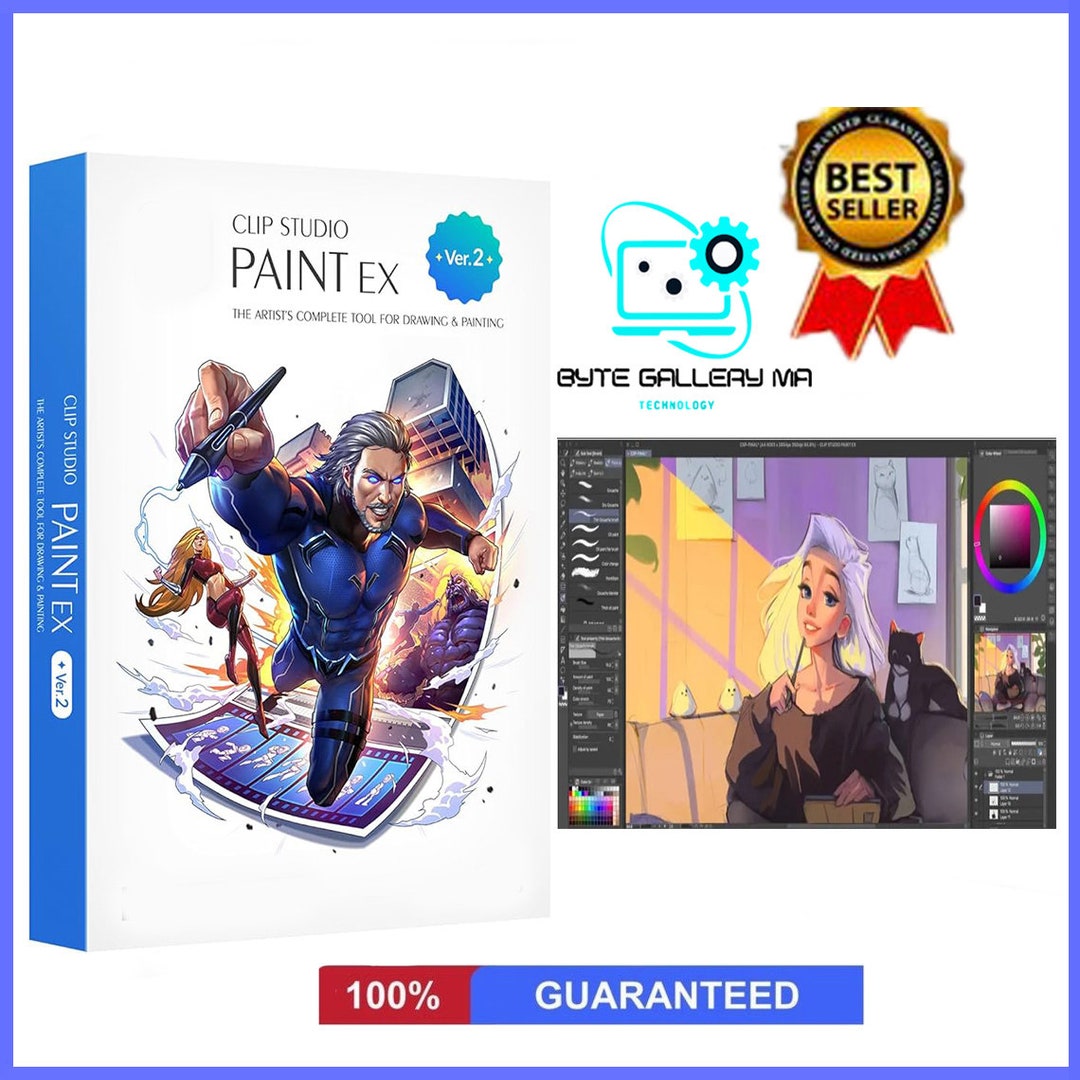 Clip Studio Paint EX 2 Powerful Digital Drawing and Painting Software ...