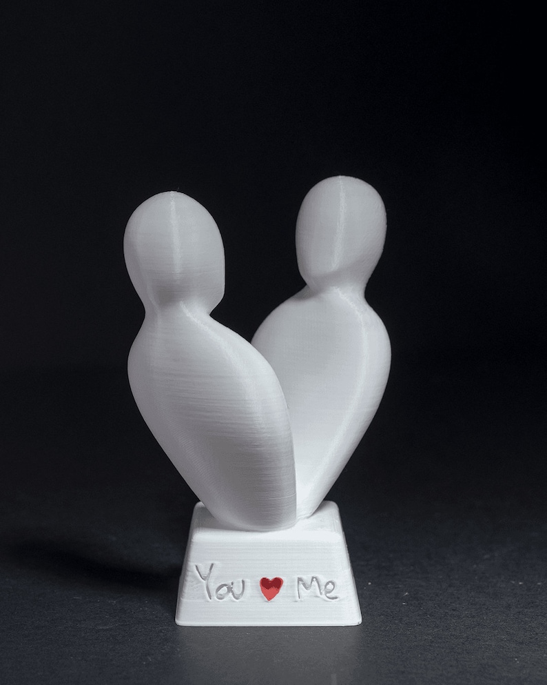 3d Printed Genderless Couples Sculptures - Etsy