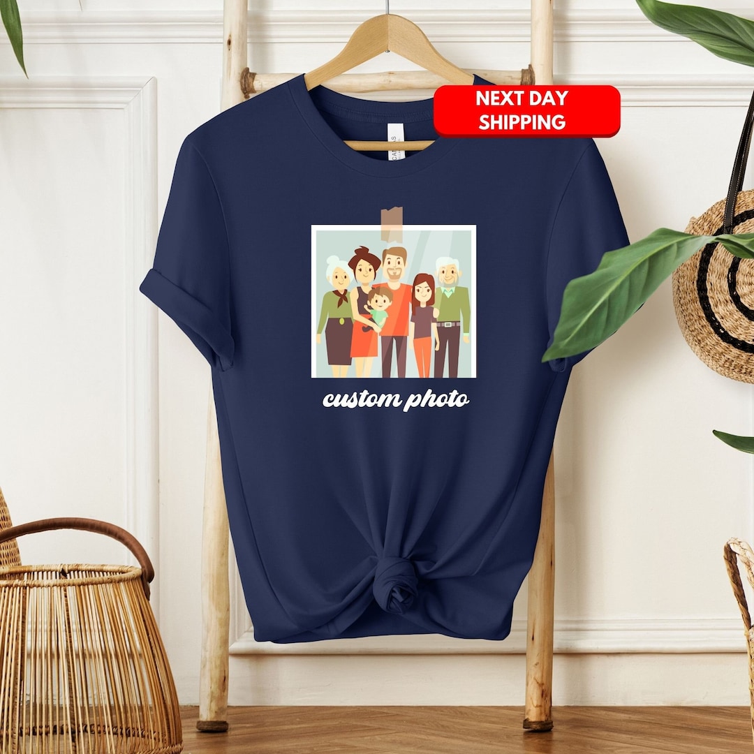 Custom Photo Shirt, Custom T-shirt, Custom Picture Shirt, Personalized ...