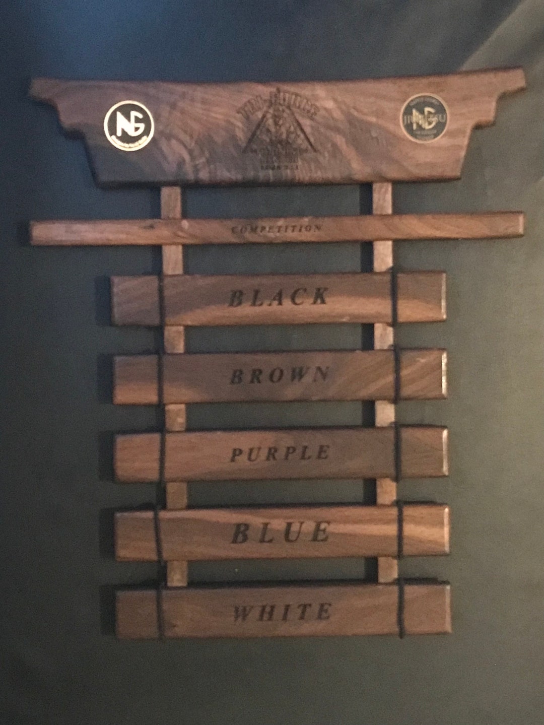 Custom BJJ Belt/medal Display - Etsy