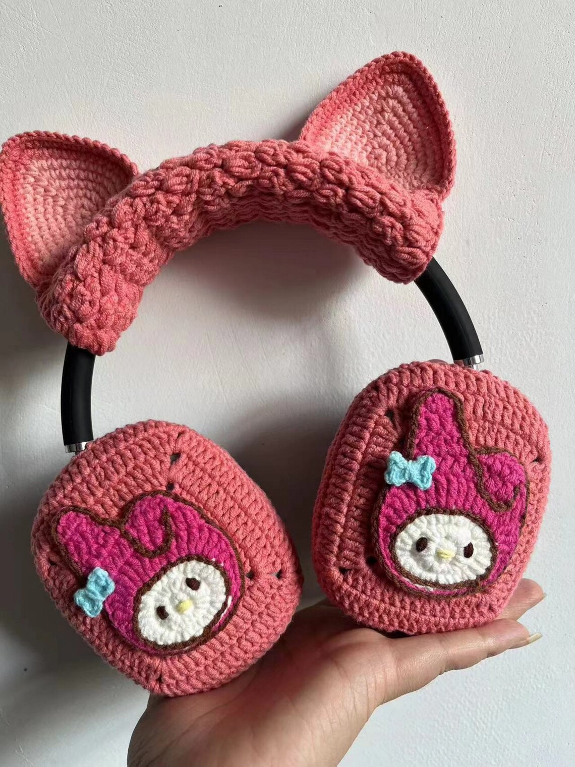 Airpods Max Handmade Crochet Earphone Cover, Sony XM4/XM5 Handmade ...