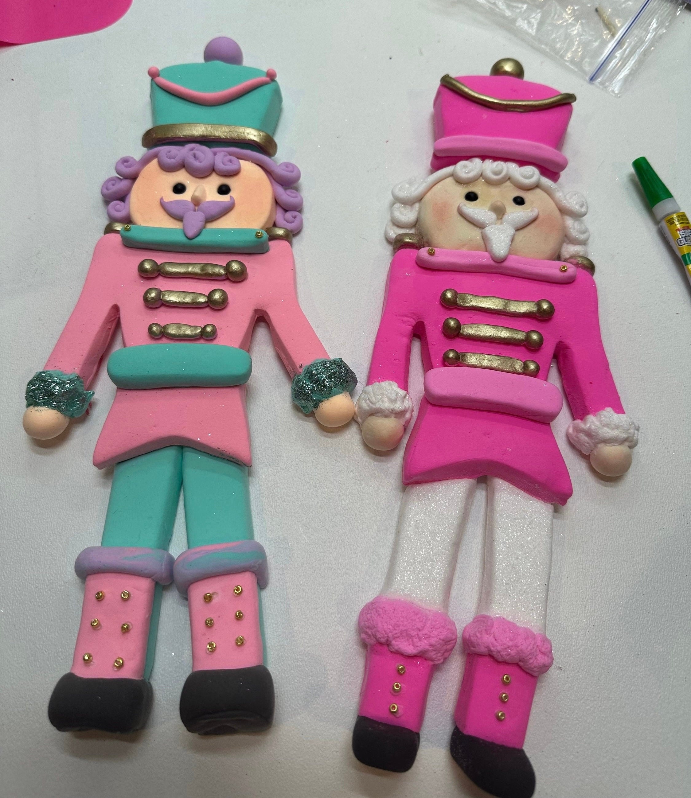 Nutcracker, Made to Order. Made With Air Foam Clay. YOU Pick COLOR ...