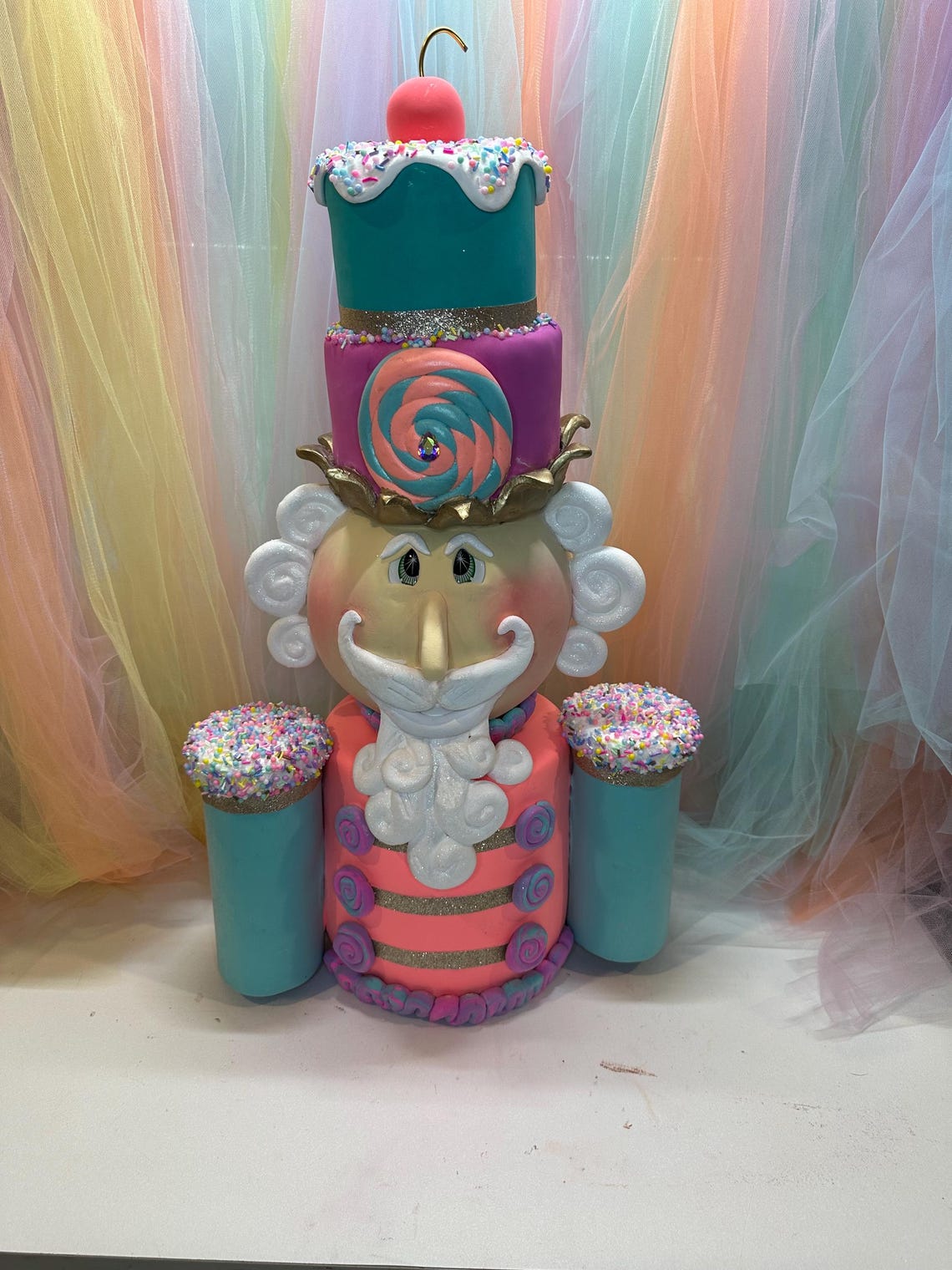 Nutcracker, Made to Order. Made With Foam Clay. YOU Pick COLOR SCHEME ...