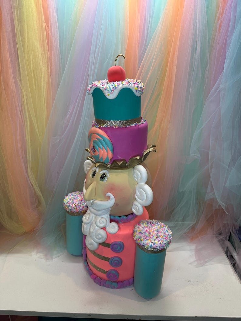 Nutcracker, Made to Order. Made With Foam Clay. YOU Pick COLOR SCHEME ...