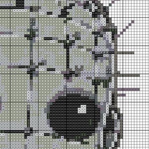 Chibi Pinhead Cross Stitch Pattern - Etsy