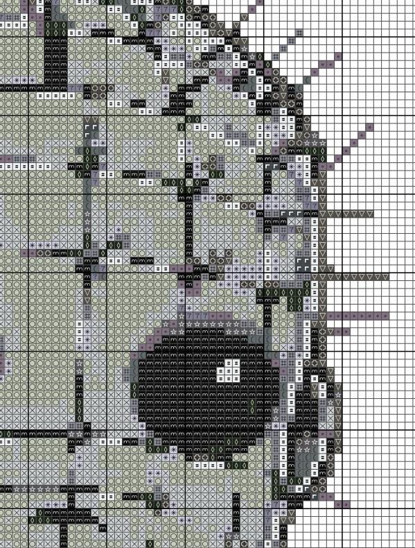 Chibi Pinhead Cross Stitch Pattern - Etsy