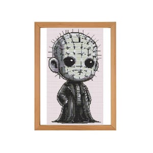 Chibi Pinhead Cross Stitch Pattern - Etsy