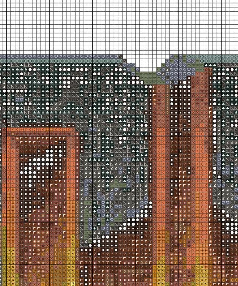 Doom Logo Cross Stitch Pattern - Etsy