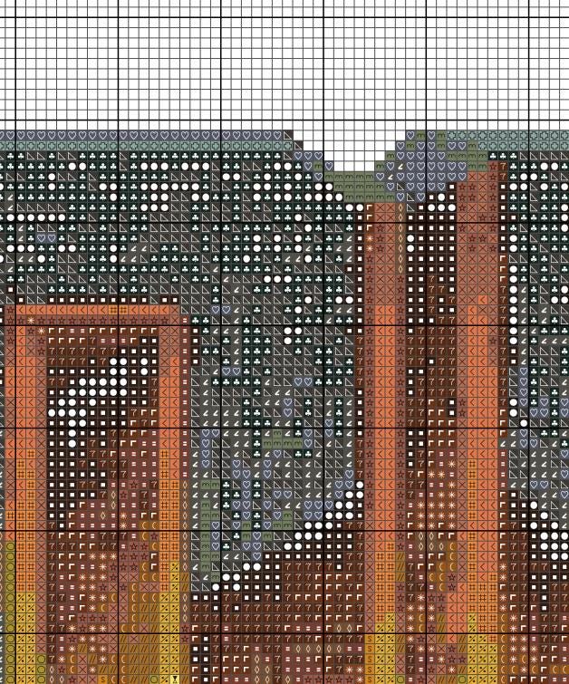 Doom Logo Cross Stitch Pattern - Etsy