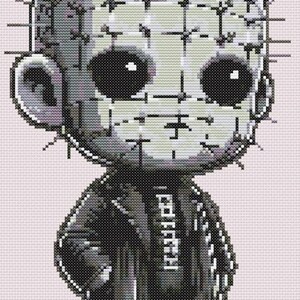 Chibi Pinhead Cross Stitch Pattern - Etsy