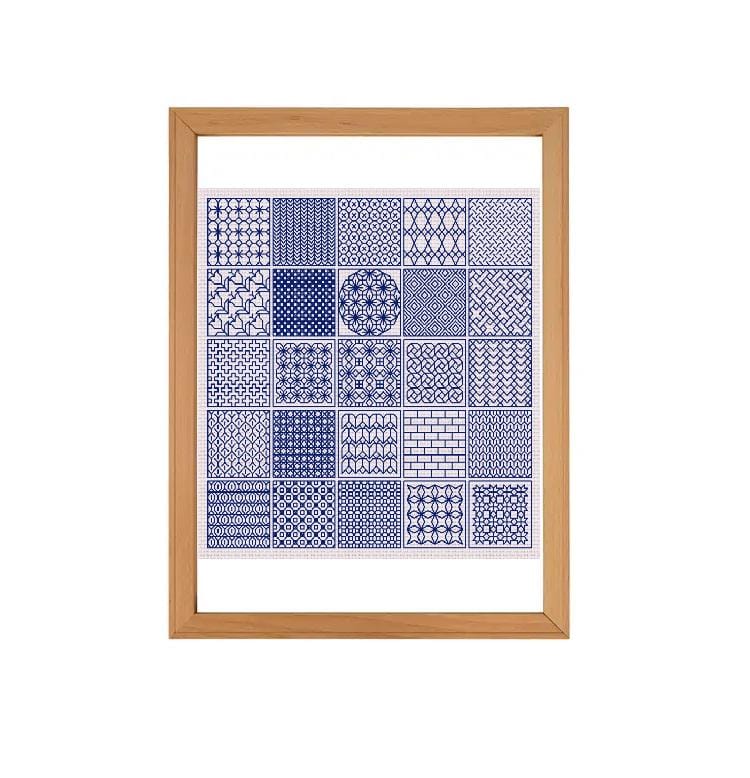 25 Blackwork Patterns Chart - Etsy