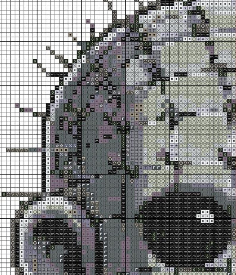 Chibi Pinhead Cross Stitch Pattern - Etsy