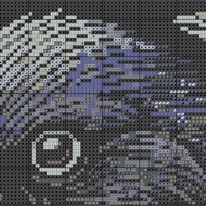 Raven Cross Stitch Pattern - Etsy