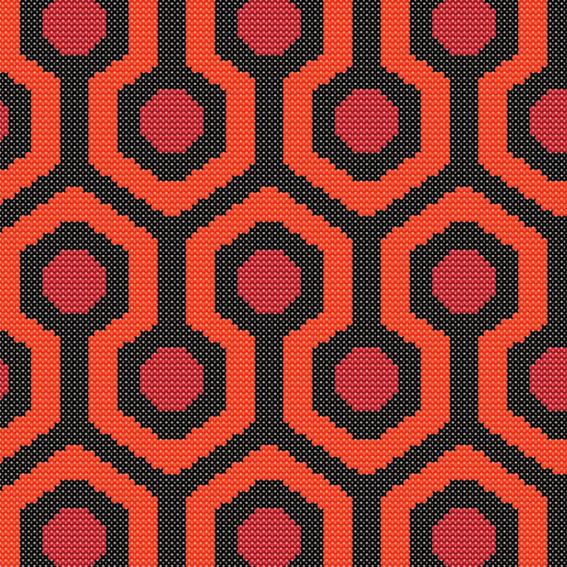 The Shining Overlook Hotel Pattern Cross Stitch Chart - Etsy