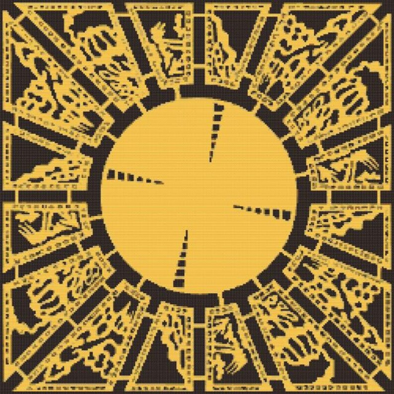 Hellraiser Puzzle Box Cross Stitch Pattern - Etsy