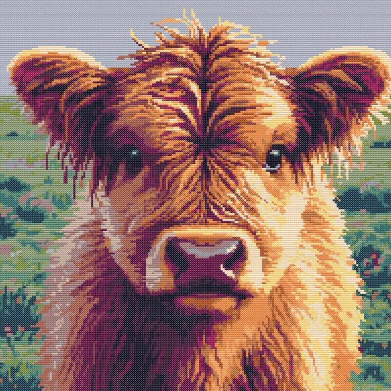 Cow Cross Stitch Pattern - Etsy