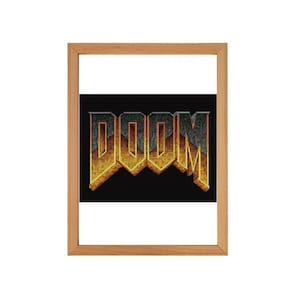 Doom Logo Cross Stitch Pattern - Etsy