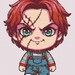 Chibi Style Chucky Cross Stitch Pattern - Etsy