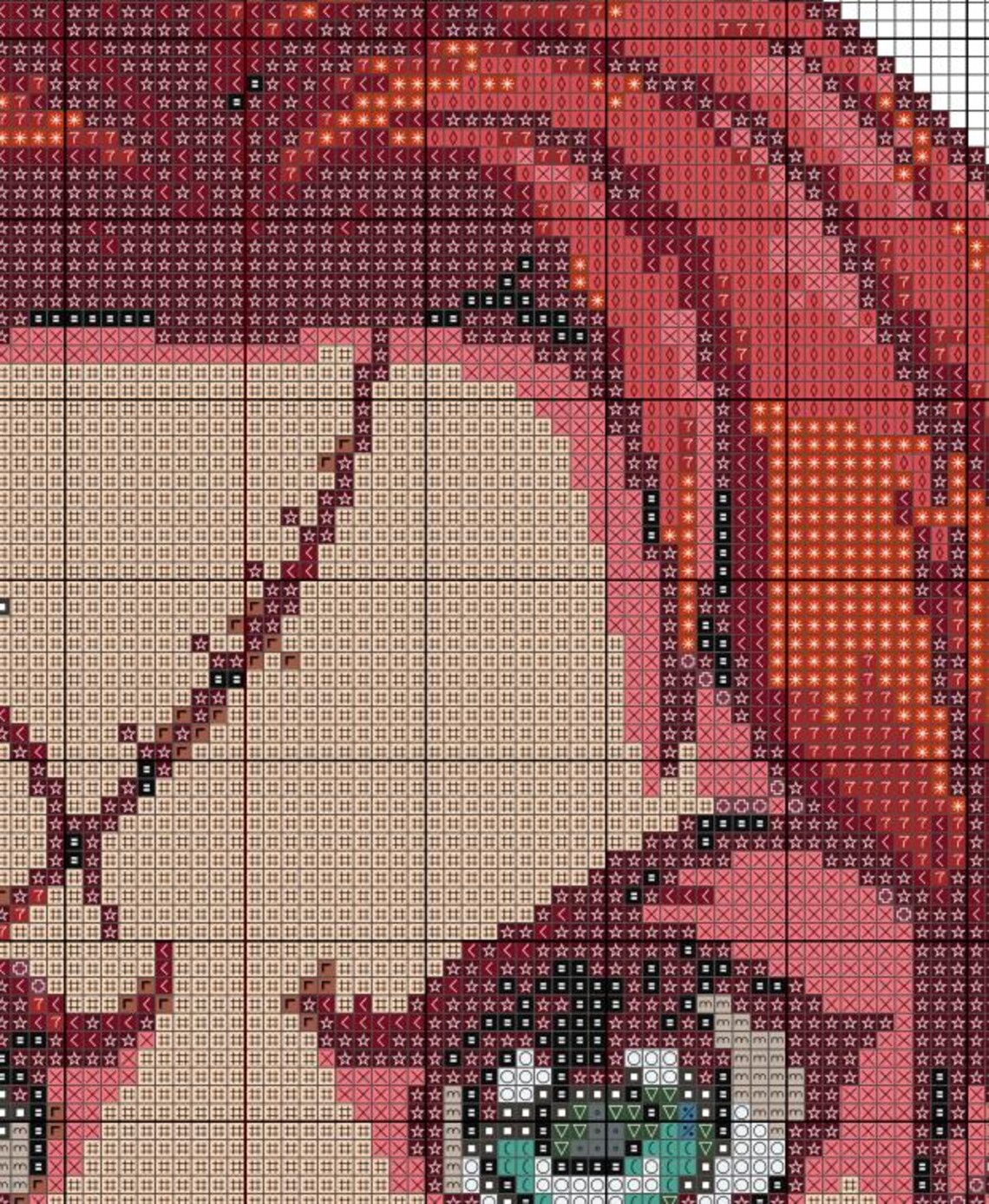 Chibi Style Chucky Cross Stitch Pattern - Etsy