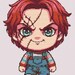 Chibi Style Chucky Cross Stitch Pattern - Etsy