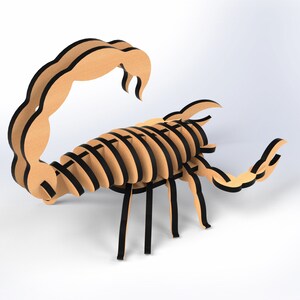 SVG Laser Cut Scorpion DIY Digital Download for Laser Cutters - Etsy ...