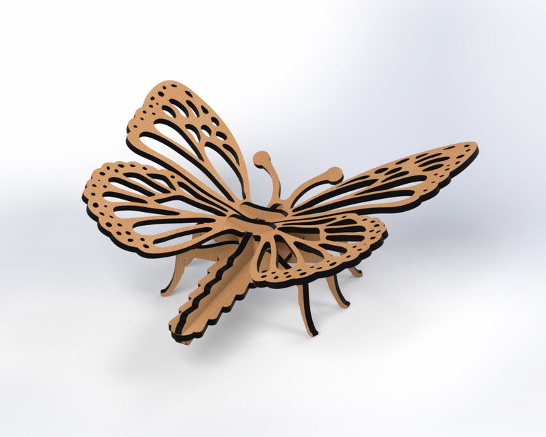 SVG Laser Cut Butterfly DIY Digital Download for Laser Cutters - Etsy