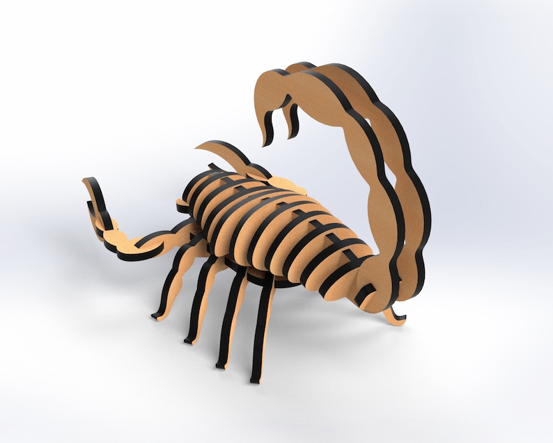 SVG Laser Cut Scorpion DIY Digital Download for Laser Cutters - Etsy ...