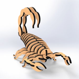 SVG Laser Cut Scorpion DIY Digital Download for Laser Cutters - Etsy