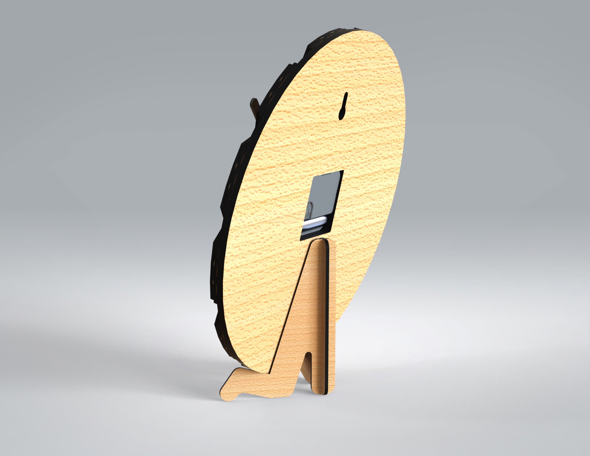 Clock SVG Mechanical Wall Clock Digital Download DXF - Etsy