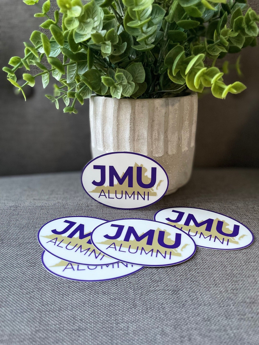 JMU Alumni Sticker James Madison University - Etsy