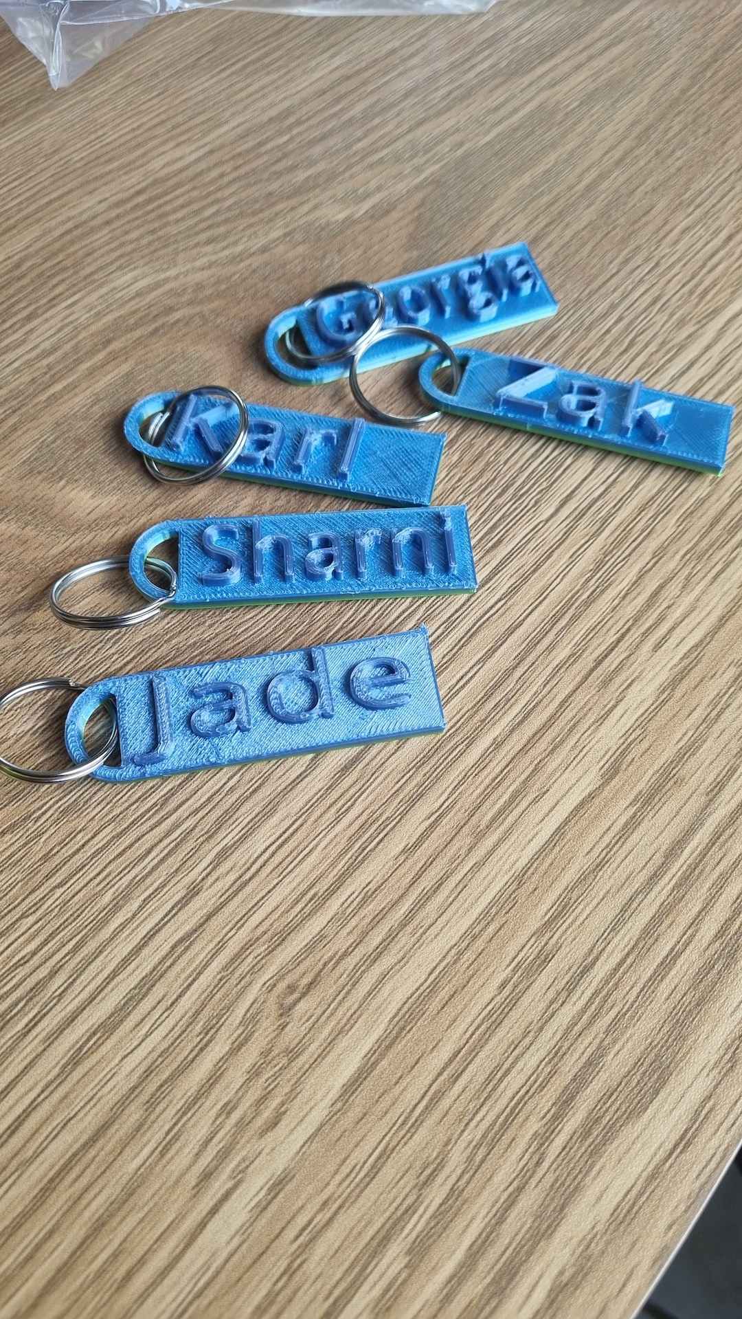 Custom 3D Printed Keychains - Etsy