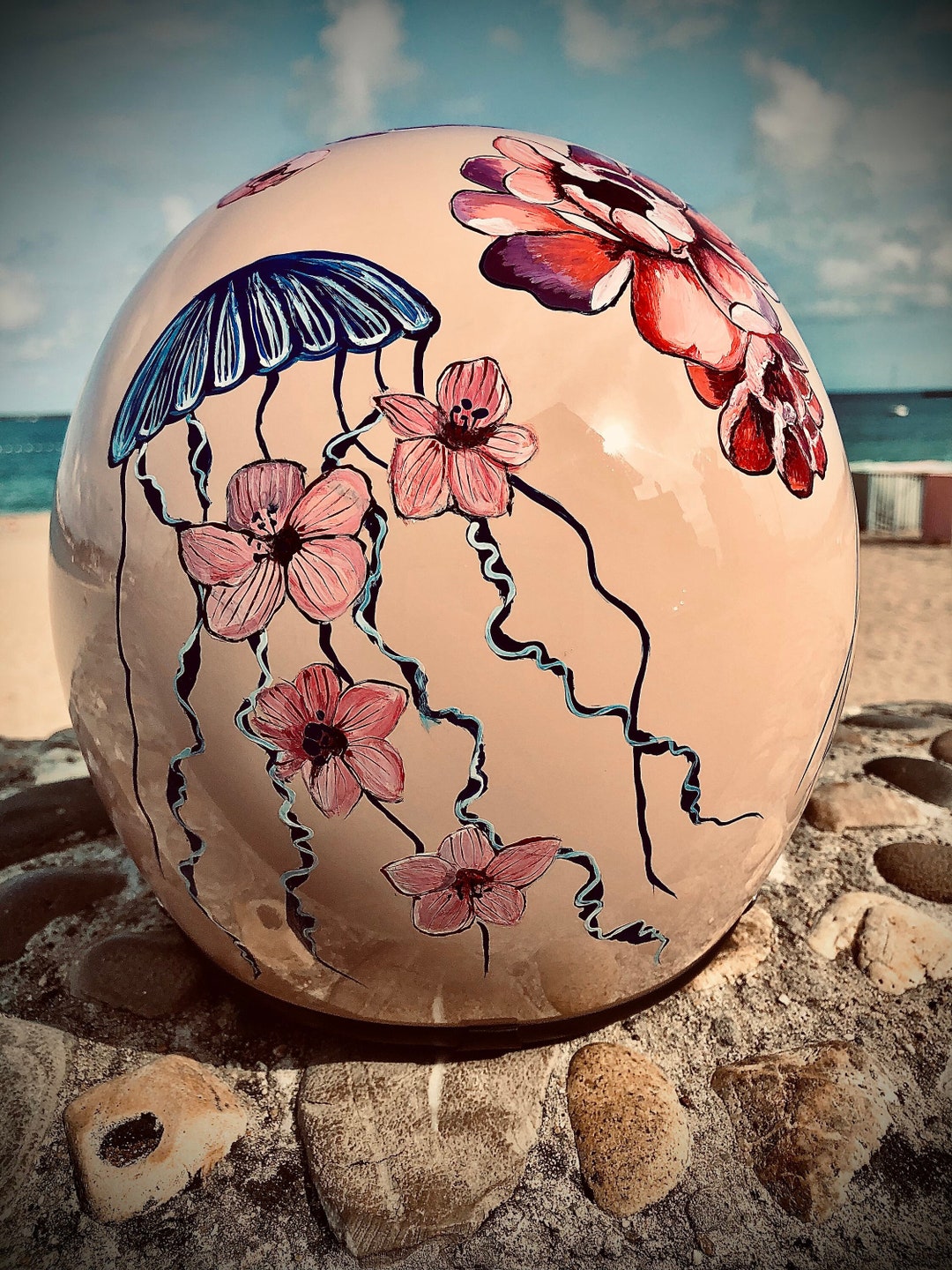 JET Motorcycle Helmet medusa Brand DMD Custom Size XS - Etsy