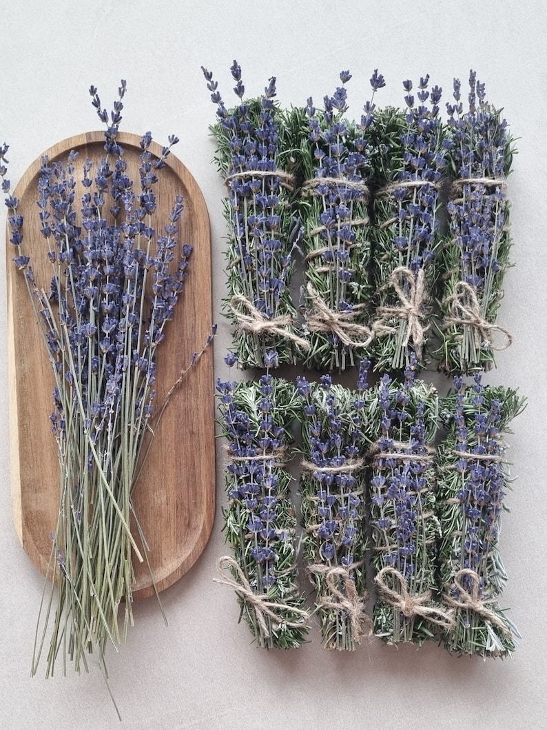 Organic LAVENDER & ROSEMARY Smudge Sticks (1 Smudge) - Etsy