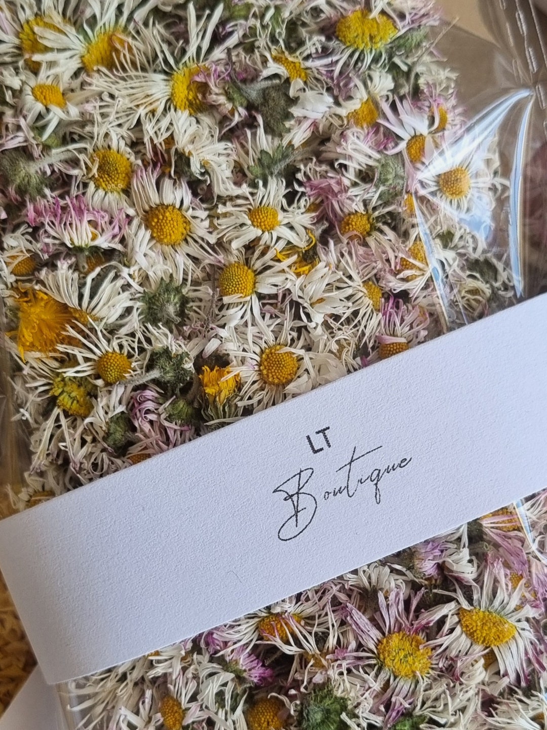 Assorted Dried Flowers & Herbs Sample Bags | Yellow Hawkweed | Daisy ...