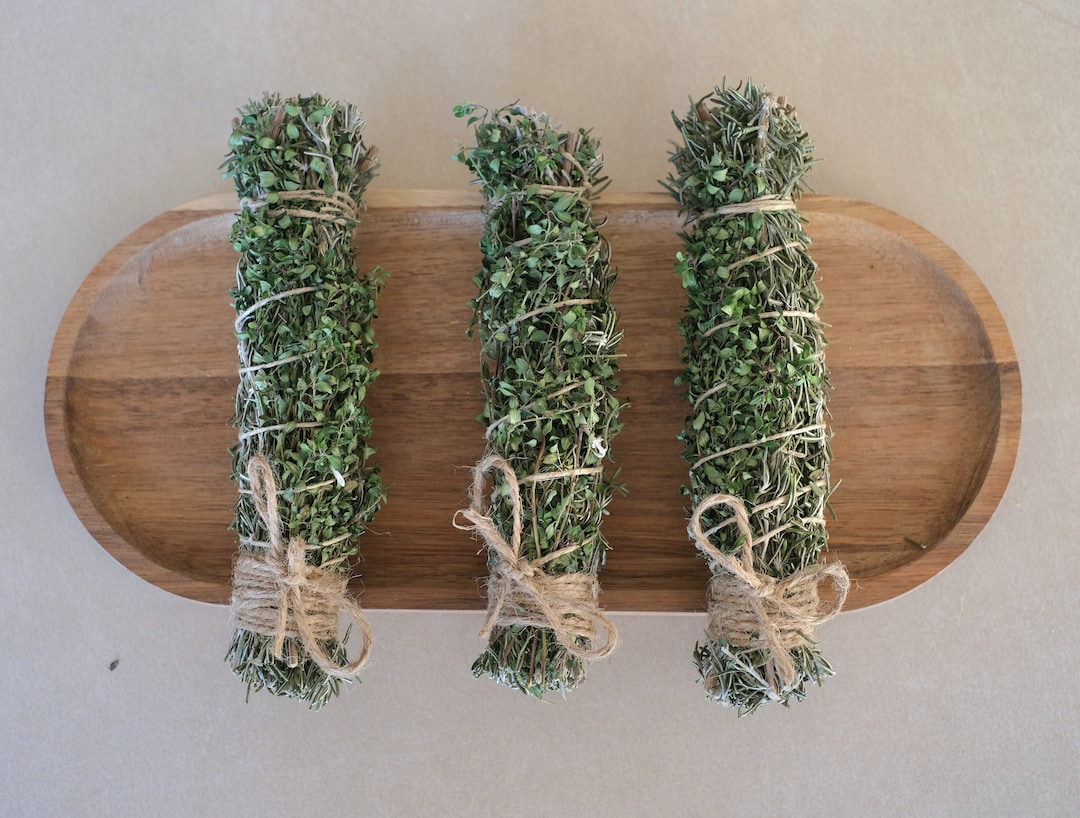 Organic ROSEMARY & THYME Smudge Sticks (1 Smudge) - Etsy