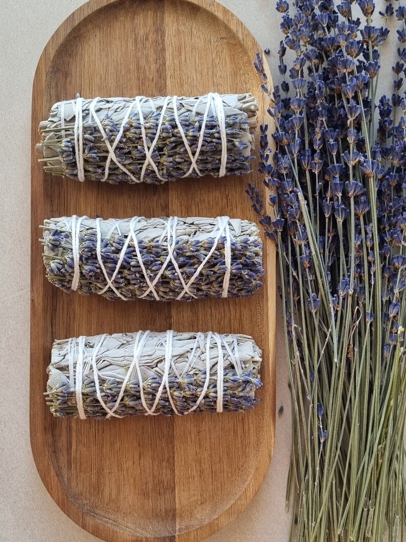 Super Cute Mini LAVENDER & SAGE Smudge Sticks (1 Smudge) - Etsy