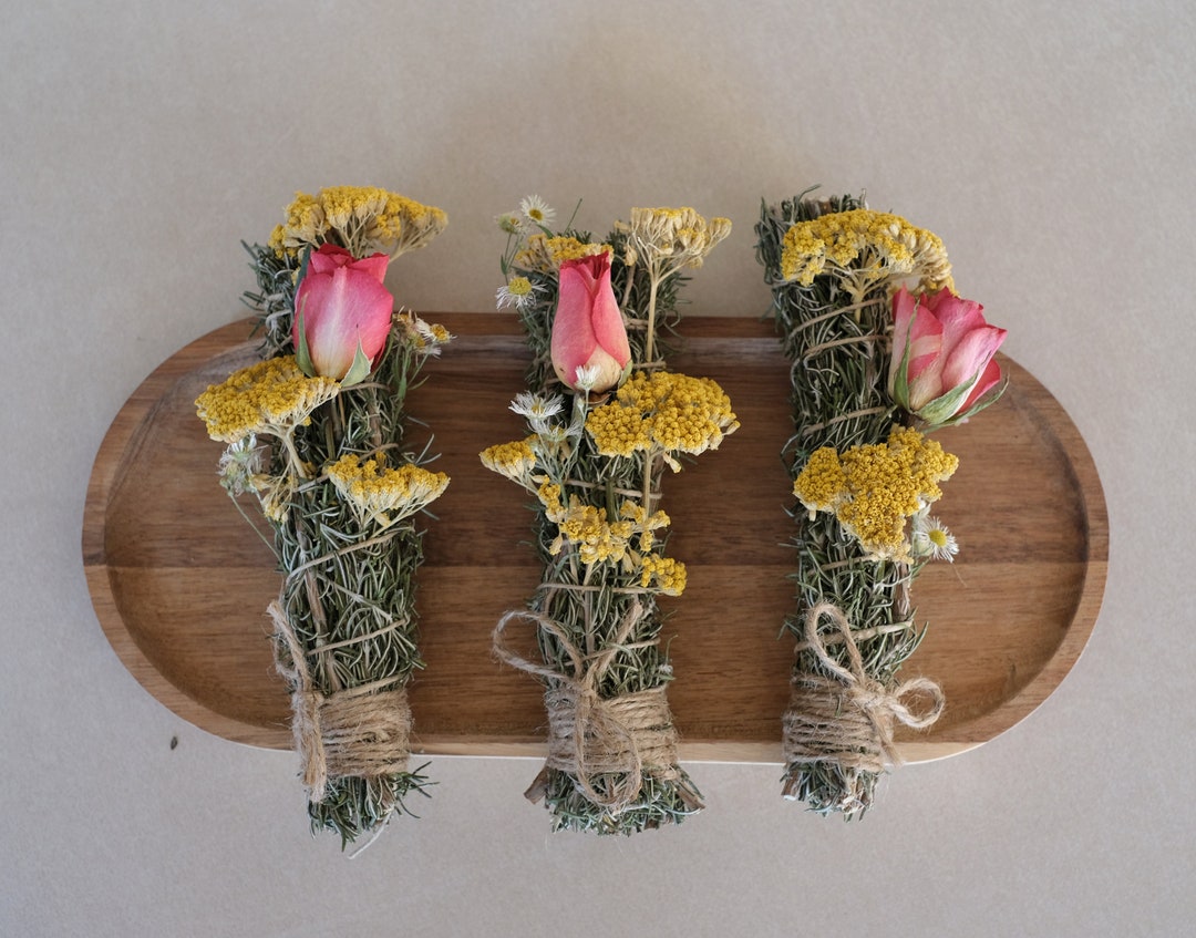 Organic ROSEMARY SMUDGE Stick ( 3 Smudge Stick Set ) - Etsy