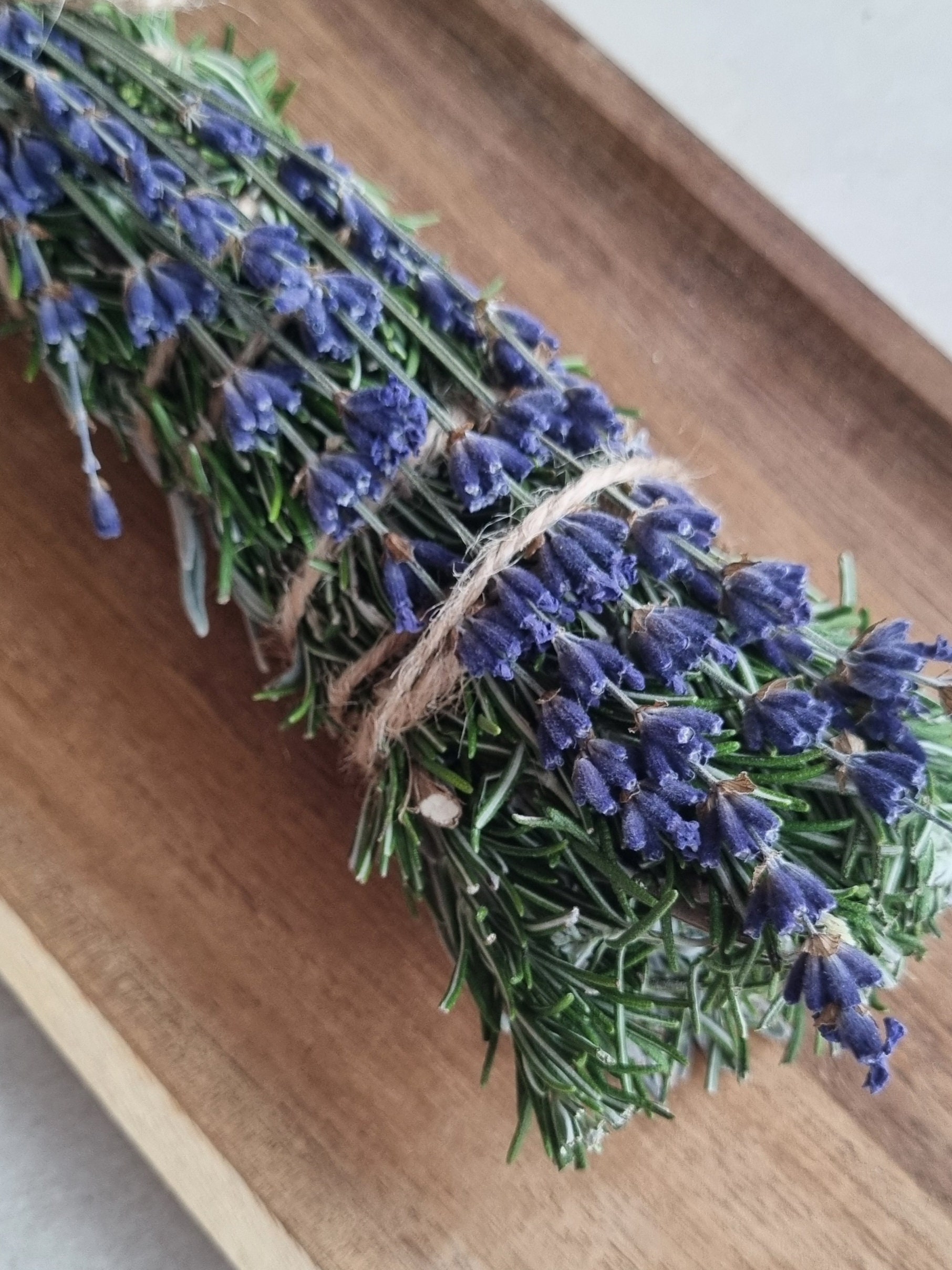 Organic LAVENDER & ROSEMARY Smudge Sticks (1 Smudge) - Etsy