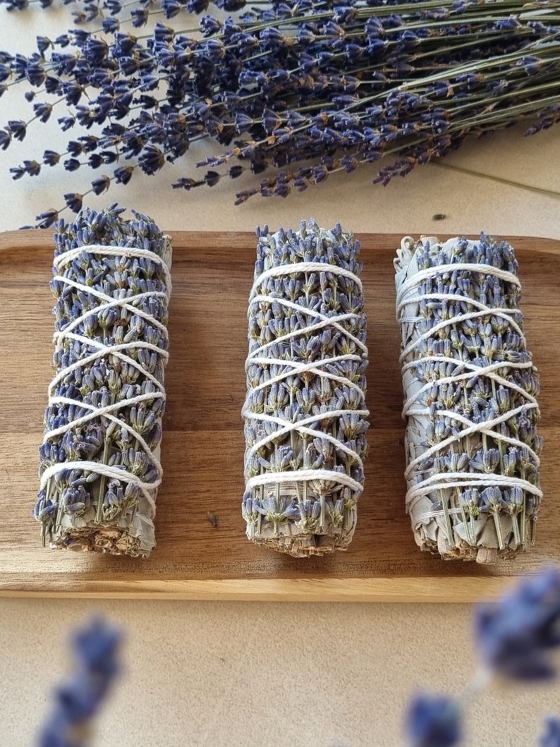 Super Cute Mini LAVENDER & SAGE Smudge Sticks (1 Smudge) - Etsy