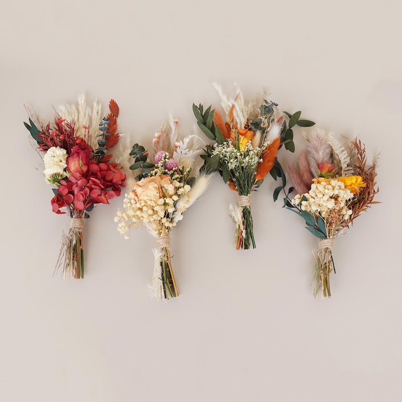Mini Dried Flowers - Etsy