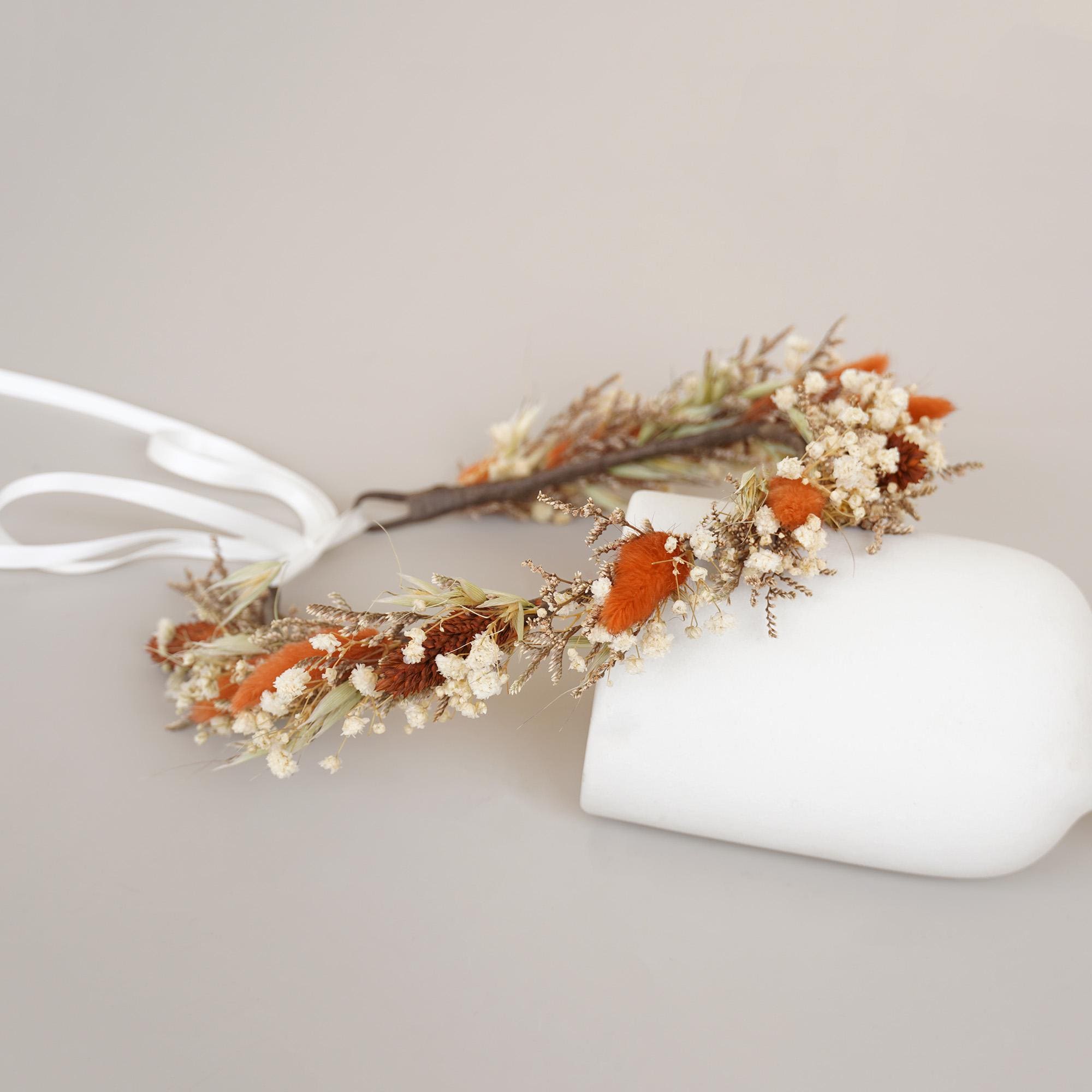 Dried Flowers Crown,bridal Crowns,wedding Crown,flower Girl Crown,boho ...