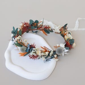 Wedding Floral Headpieces,natural Flowers Girl Floral Crown, Dried ...