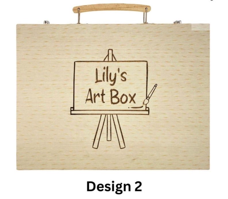 Personalised Boxed Art Set. - Etsy UK