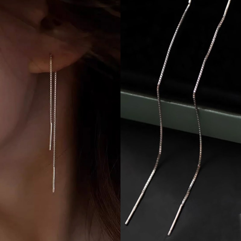 Thread Earrings - Etsy