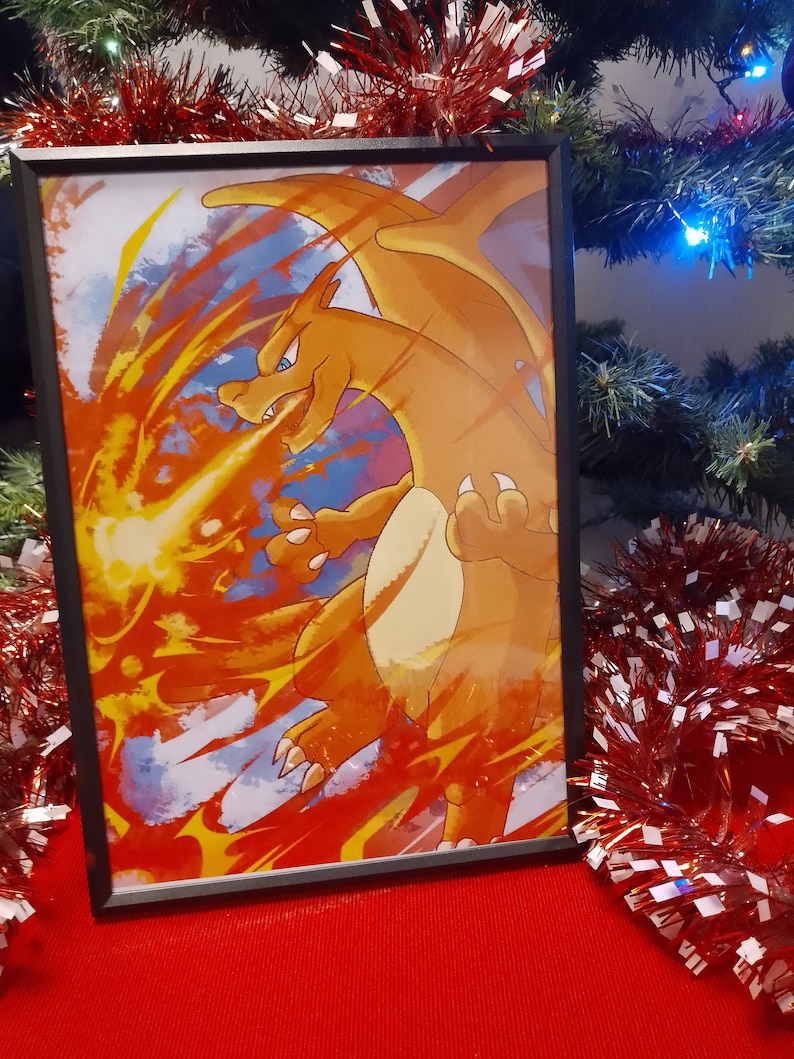 Poster : Flying Charizard A4 Download and Print - Etsy Canada