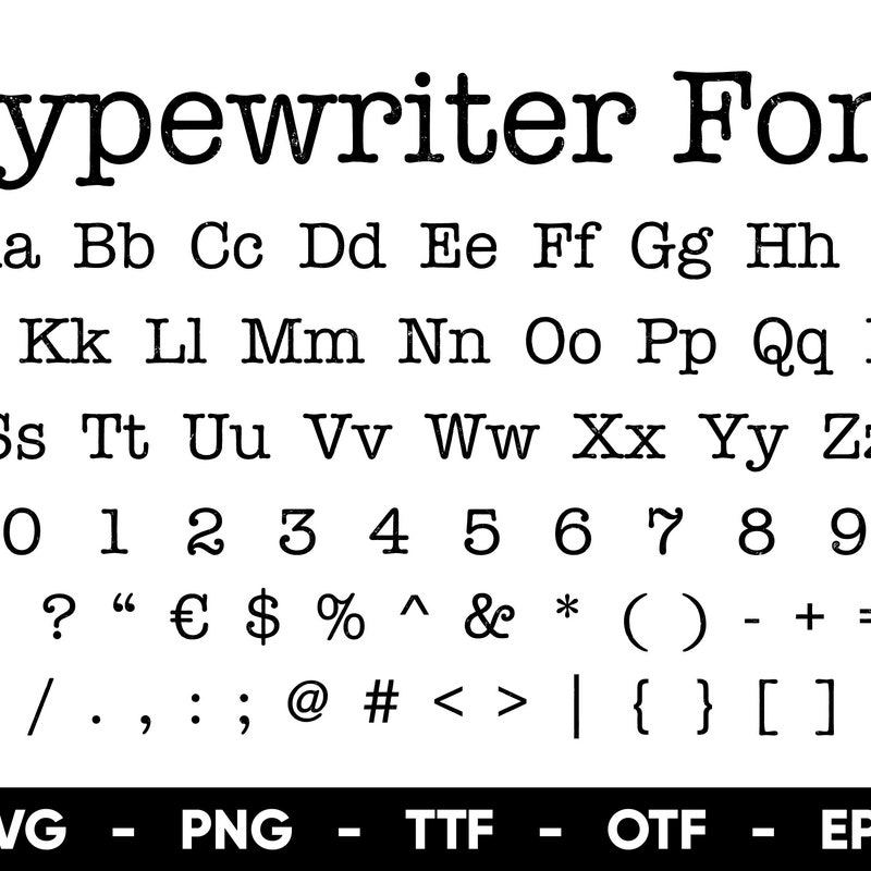 Typewriter - Etsy