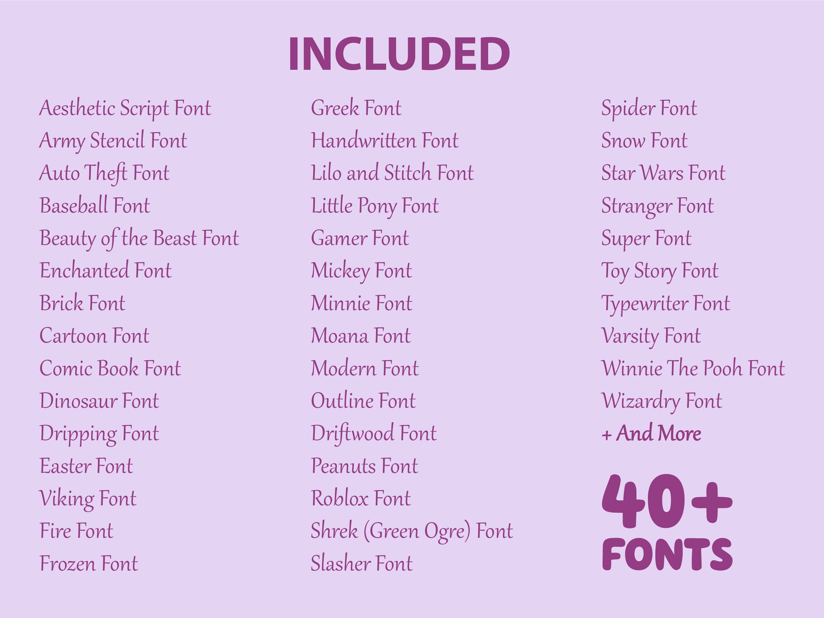The Ultimate 40 Fonts, Stranger Font SVG, Super Font Svg Files for ...